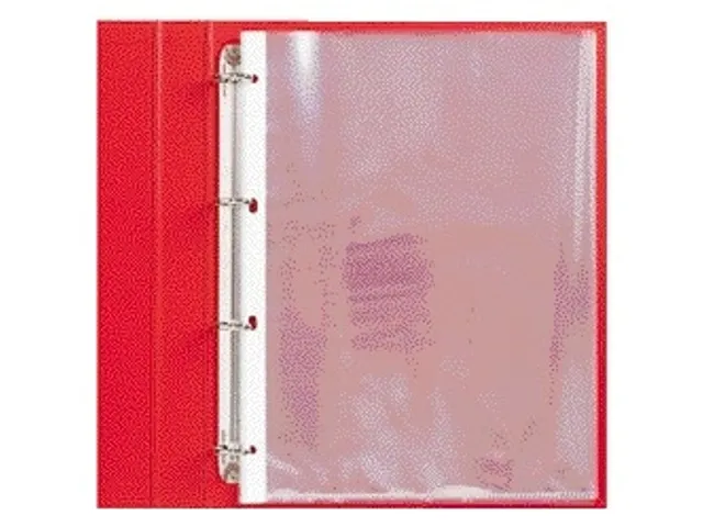 Showtas Quantore A4 4-gaats PP 0.11mm glad 100 stuks