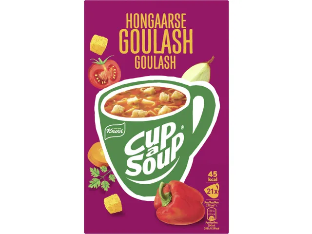 Knorr Cup-a-Soup hongaarse goulash 21 stuks