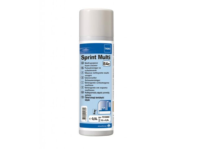 Taski Schuimreiniger 12x500ml Sprint Multi | DiscountOffice.nl