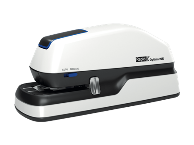 Rapid Nietmachine Elektrisch Optima 20E Zwart Zilver 20vel