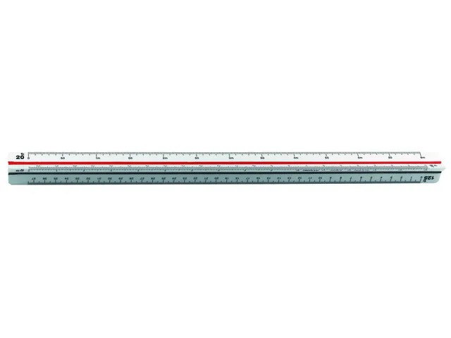 Schaalstok Aristo 30 cm 1:20:25:50:75:100:125