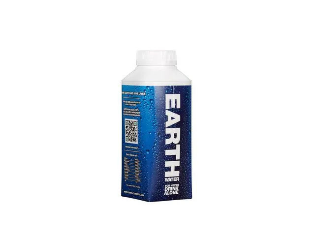 Earth Water Mineraalwater Earth Tetra Fles van 500ML Pak van 24 Stuks