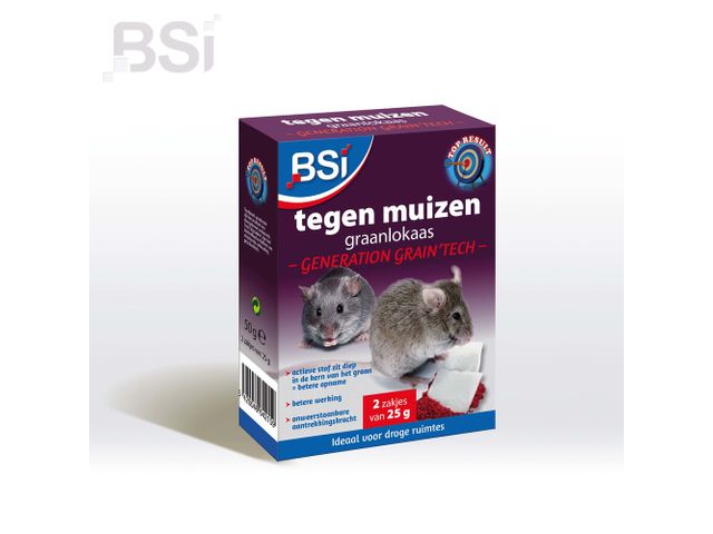 BSI Generation Grain'Tech muizengif 2 x 25 g | DiscountOffice.nl