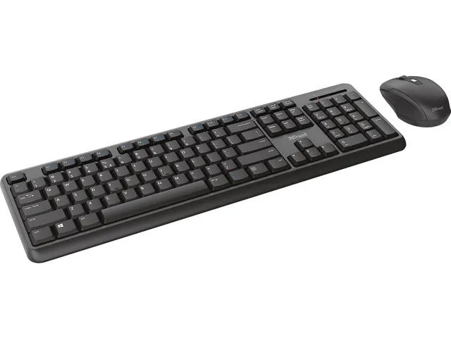Trust Ody draadloos stil toetsenbord en muis, azerty
