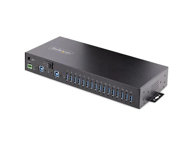 Startech.com 16-Port Industrial Usb 3.0 Hub/Switch