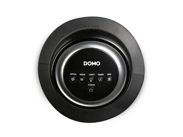 Ventilateur colonne DOMO avec éclairage d'ambiance 105cm Noir