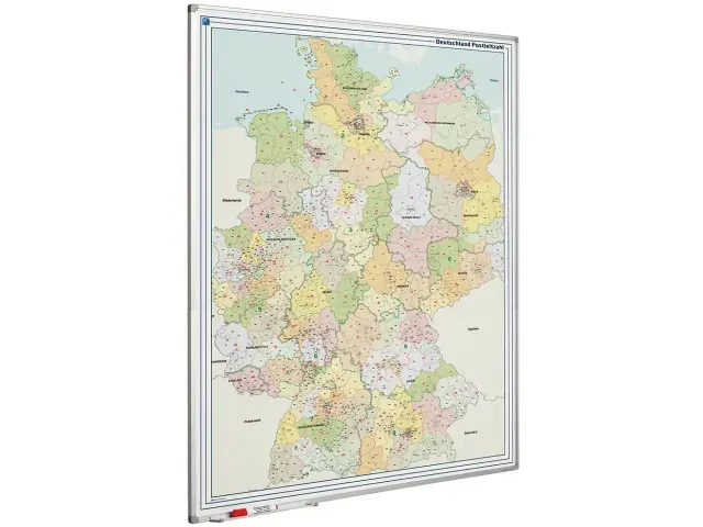 Smit Visual OUTLET Landkaart Bord 120x90 Softline Profiel 8mm Duitsland ...