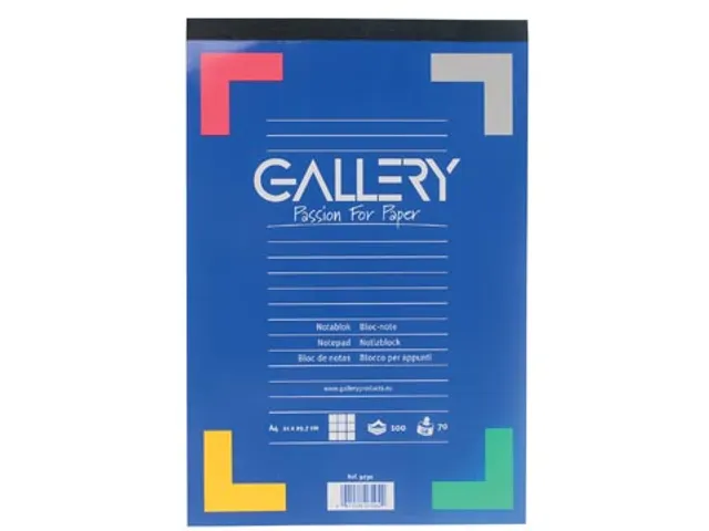 Gallery Notablok A4 70 Gram Ruit 5mm