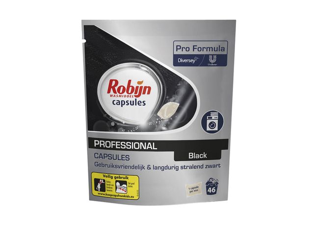 Lessive Robijn Pro Formula Black 46 capsules | DiscountOffice.be