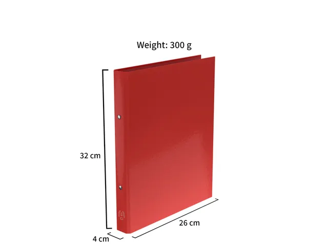 Exacompta 10x A4 Ringmap met 2 ringen van 30mm in vrolijke kleuren
