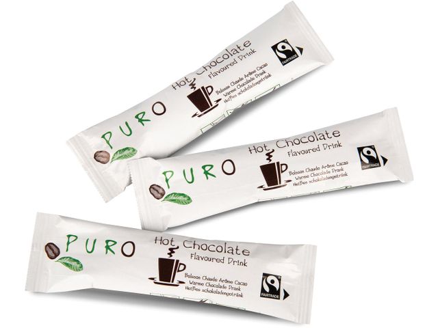 Miko Puro Cacao Poedersticks Fairtrade 25 g 100 Stuks | DiscountOffice.nl