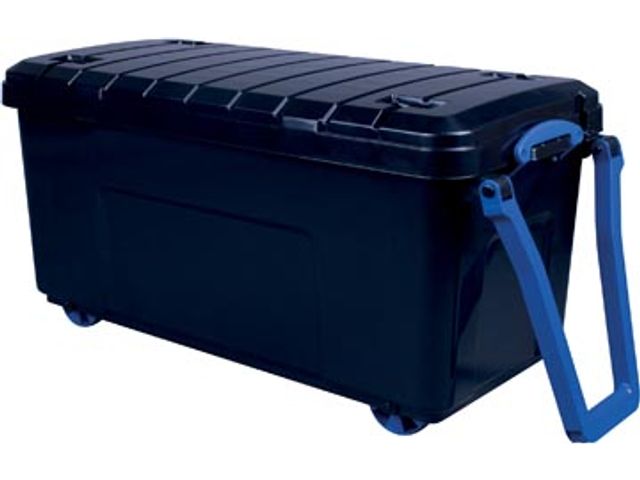 Really Useful Boxes 160 Litres, Avec Rouleaux, Noir | DiscountOffice.be