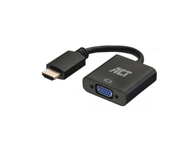 Adapter ACT HDMI naar VGA met audio | DiscountOffice.nl