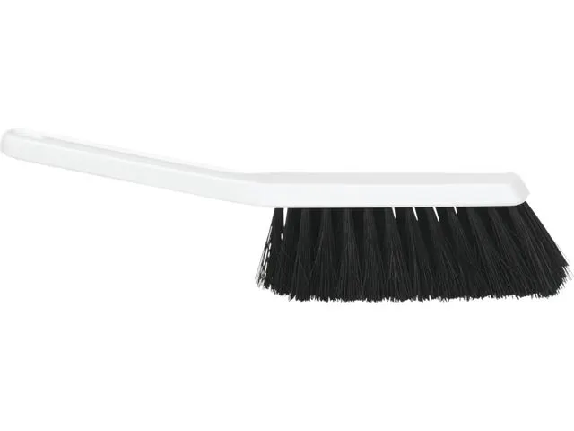 Vikan Handveger Classic Zacht Wit zwart vezelmengsel