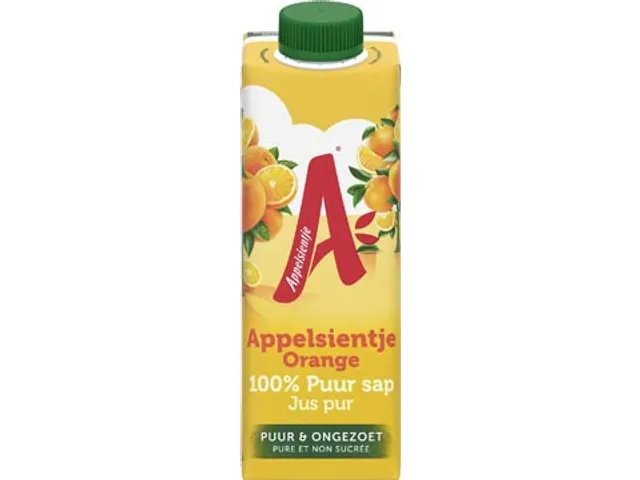 Appelsientje Sinaasappelsap Orange Pak 33CL 8X Drankkartons