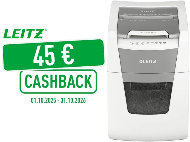 Leitz IQ Autofeed small office 100 papiervernietiger P5