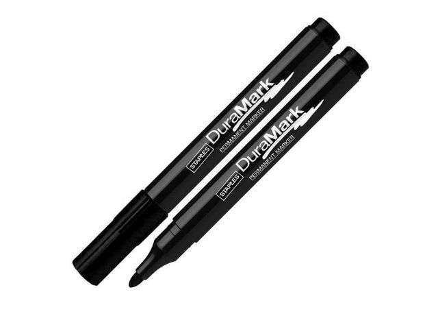 DiscountOffice DuraMark 2070 Permanente Marker, Ronde Punt, 3 mm, Zwart
