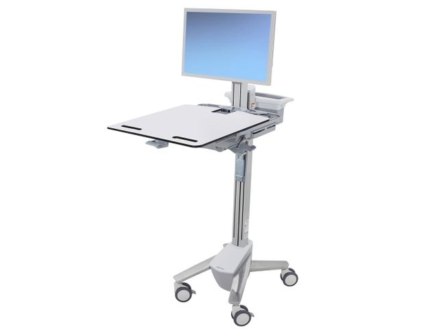 Ergotron Medische trolley StyleView-trolley met uitschuifbaar werkblad ...