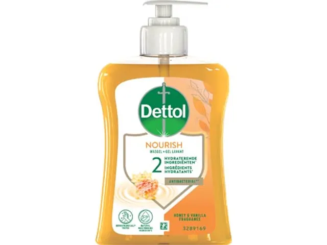 Dettol Handzeep Nourish Antibacterieel Honing & Vanille 250ml