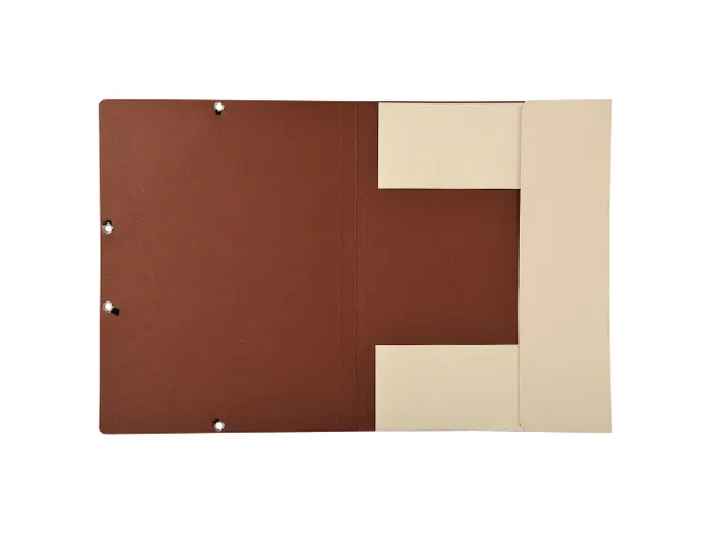 Exacompta Elastomap met 3 kleppen gerecycleerd karton 380g/m2 Forever - A4-Zand