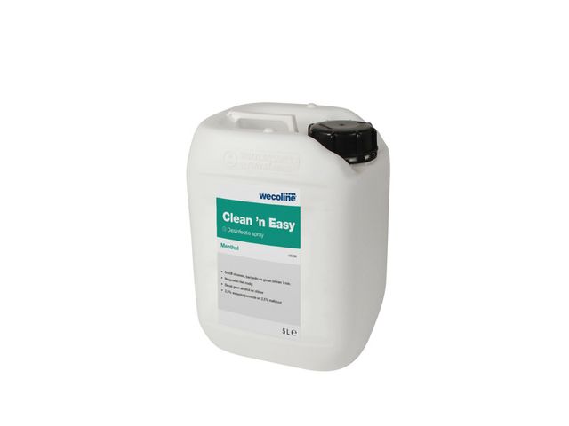 Wecoline Clean 'n Easy Desinfectie 2,5% 5000ml | DiscountOffice.nl
