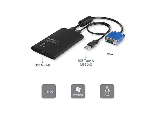 Startech USB Crash Cart adapter met bestandsoverdracht | DiscountOffice.nl