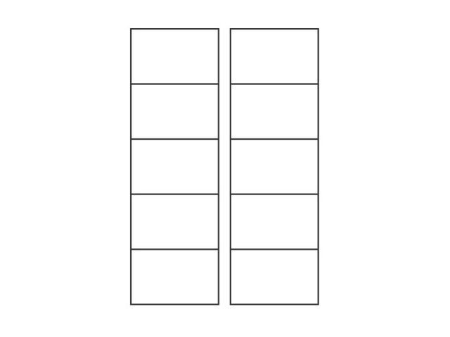 Visitekaart Avery C32026-10 2-zijdig 85x54mm 270gr 100 stuks ...