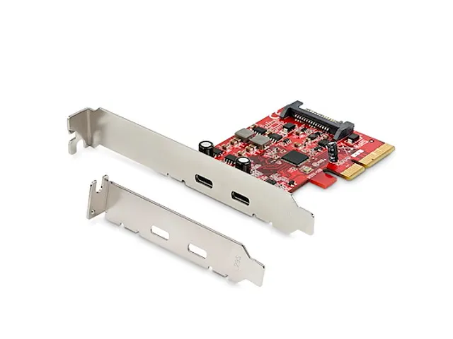 Startech.com 2-poorts PCIe USB 3.1 kaart 2x USB-C - USB 3.2 Gen 2 tot 10 Gbps