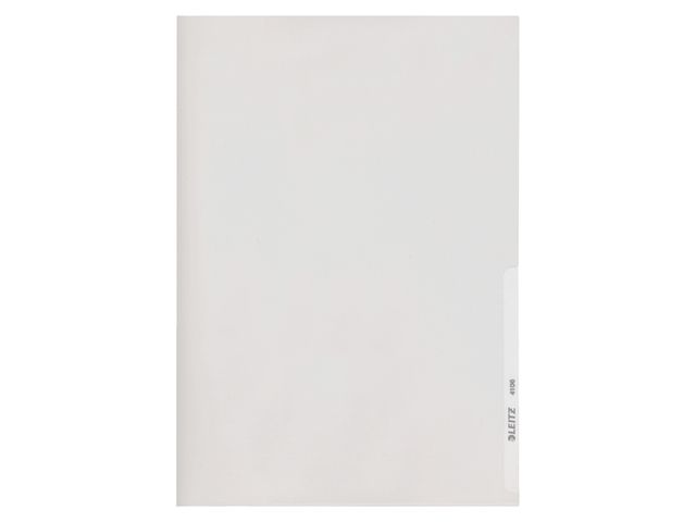 Insteekmap L-map Leitz 4106 Premium A4 0.15mm Helder Pvc Transparant