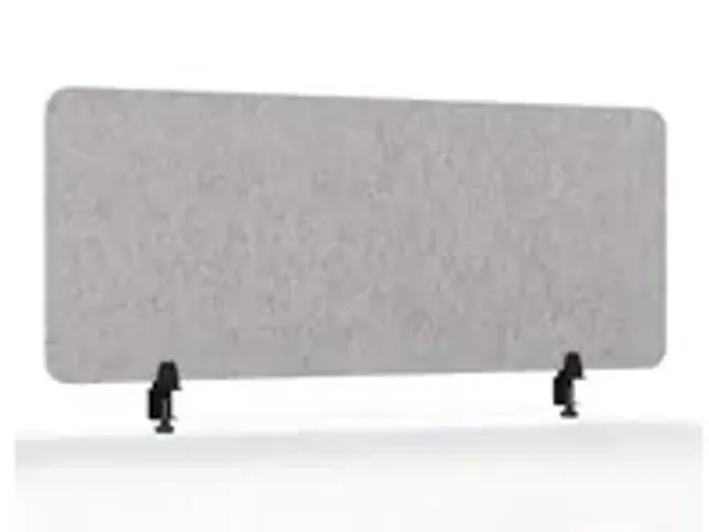 Smit Visual OUTLET Ecran de bureau acoustique PET-Feutre 60x160cm Gris ...