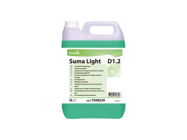 Suma Light D1.2 Afwasmiddel Can 2 x 5 Liter | DiscountOffice.be