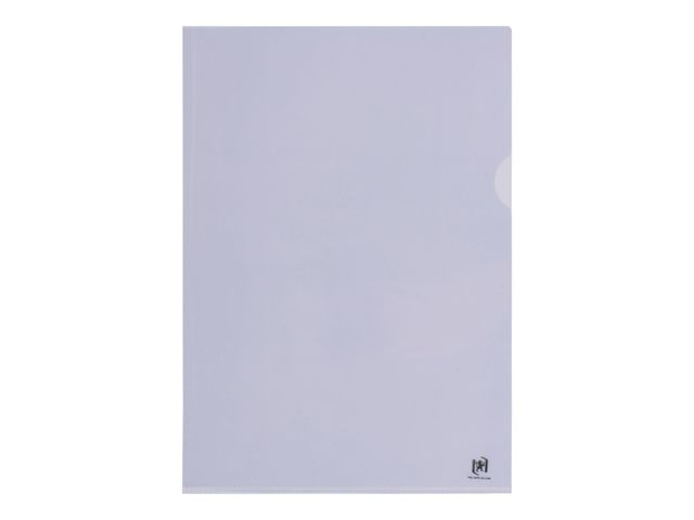Oxford Insteekmap L-model A4 PVC 0.14mm glashelder wit doos 100 stuks ...