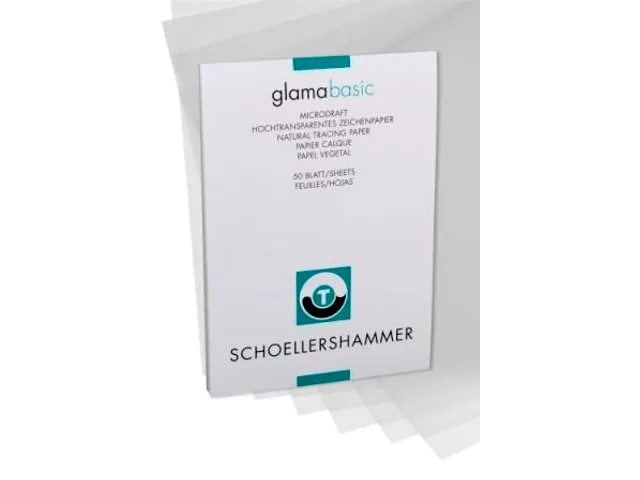 Schoellershammer Transparantpapier Glama A4 80g/m2 bl.50 vel VF5003670