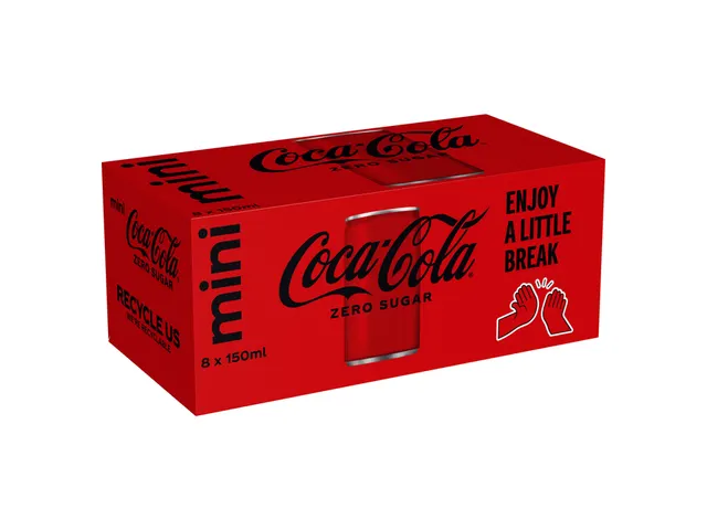 Frisdrank Coca Cola zero blik 150ml