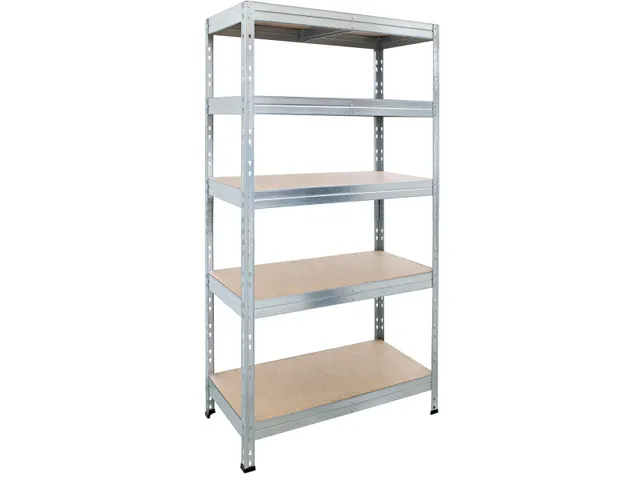 Ar Shelving Magazijnrek 180x90x45cm 5 Legborden HDF