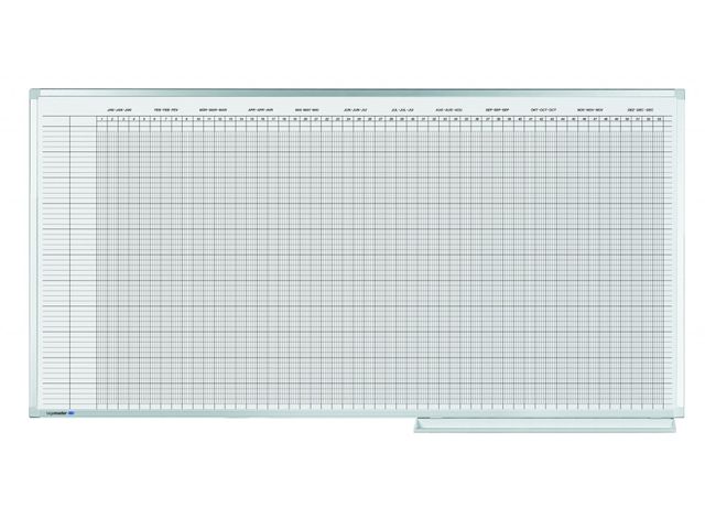 Legamaster Professional Jaarplanner 100x150 cm 75 Personen