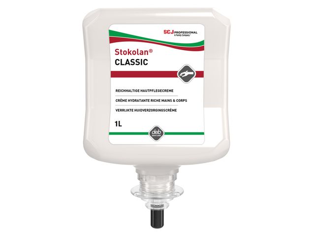 Deb Stoko Handcrème SCJ Stokolan Classic 1liter | DiscountOffice.nl