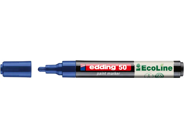 Edding Ecoline Paintmarker edding 50 EcoLine op waterbasis 2-3mm blauw
