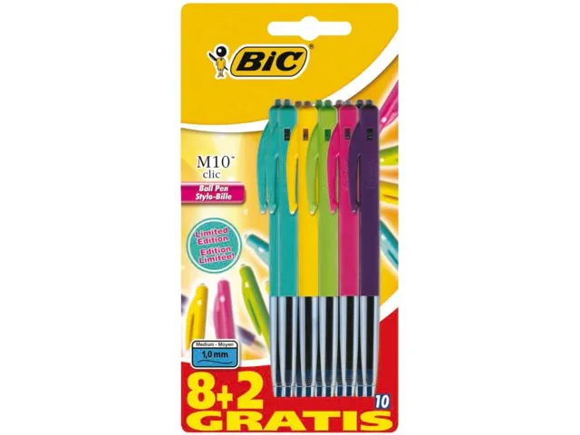 Balpen Bic M10 Colors Limited Edition