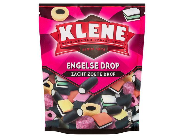 Engelse drop Klene zacht zoet/zak 340gr | DiscountOffice.nl