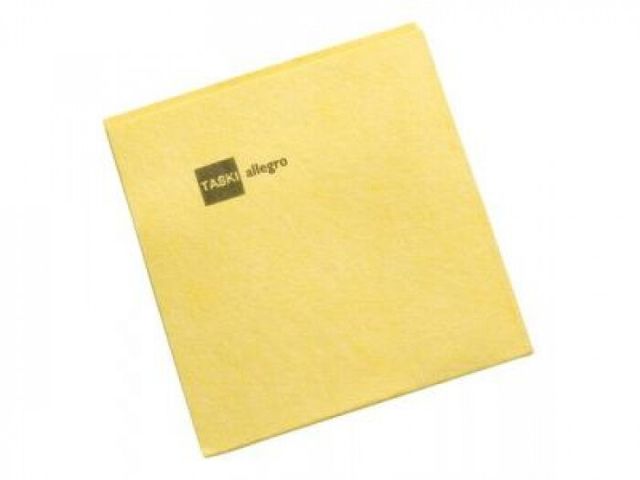 Taski Allegro Werkdoek 38x40cm Geel 100 Stuks | DiscountOffice.nl