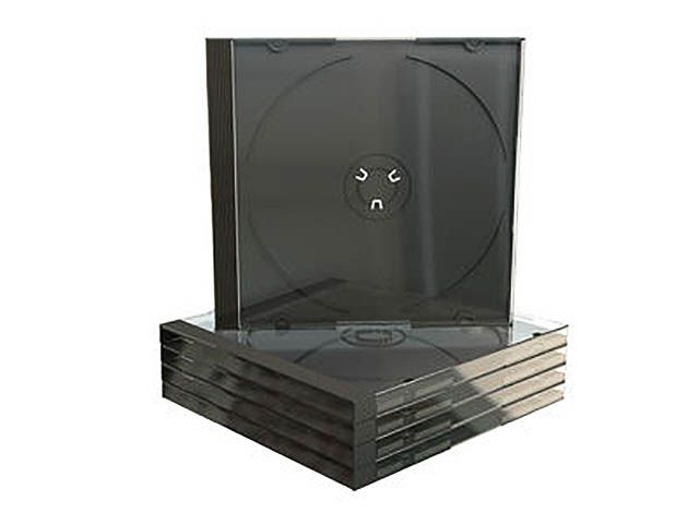 MediaRange BOX22 CD Jewel Case lege CD/DVD doosjes Zwart 100 stuks ...