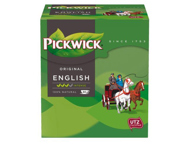 Pickwick Zwarte thee Engelse melange (verpakking 80 stuks ...