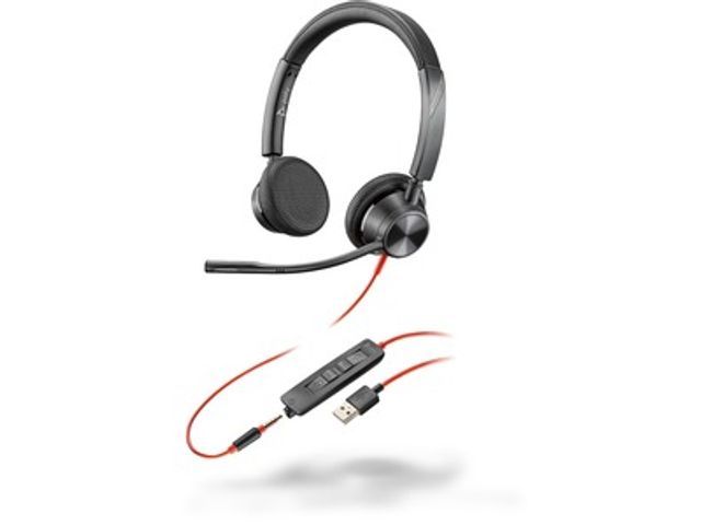 Poly Blackwire 3325 BW3325-M USB-A Computerheadset | DiscountOffice.nl