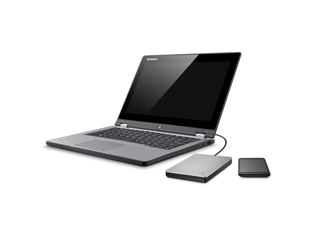 Seagate 1TB Backup Plus Slim draagbare schijf 2.5 inch, USB 3.0, Zilver