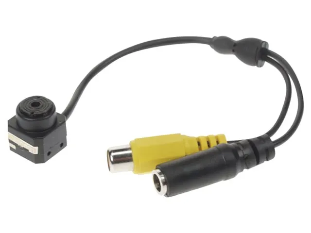 Perel Super Mini Zwart Wit Cmos Pinhole Camera + Adapter