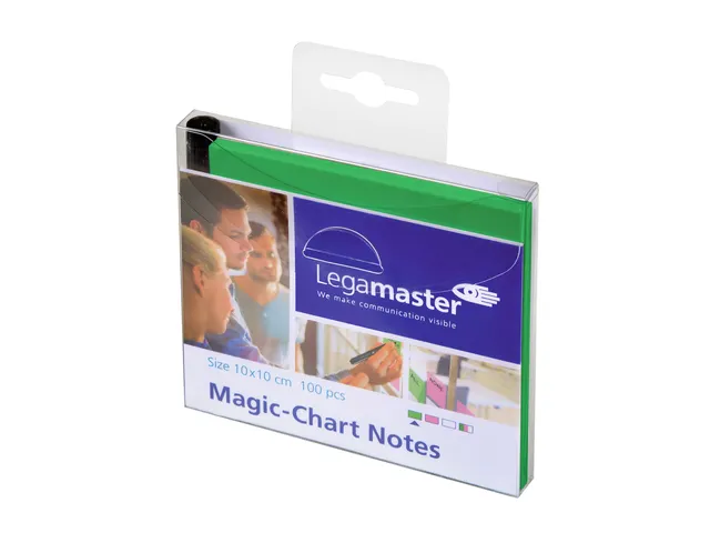 Legamaster Magic Chart Notes Groen 10x10 cm