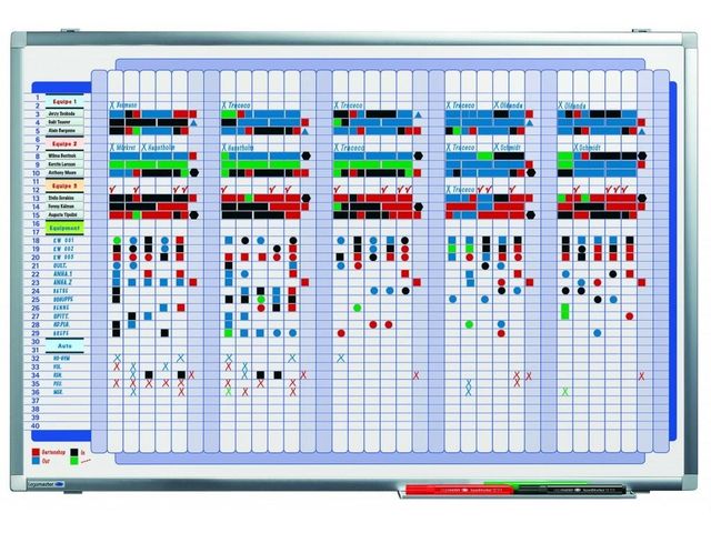 Legamaster Premium Plus universeel planbord 60x90 cm