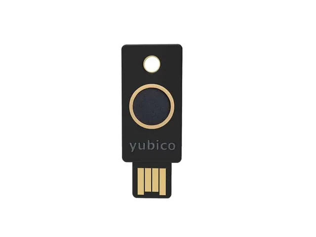 Yubikey Bio Yubico Édition Fido 5060408464168 IP68 noir