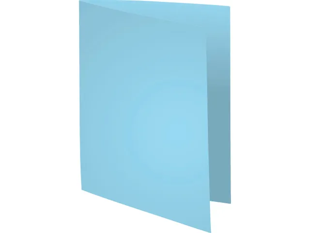 Exacompta 100 Dossiermappen SUPER 250 24x32cm Lichtblauw